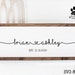 Established Wedding Sign, Printable Wedding Sign, Personalized Wedding ...