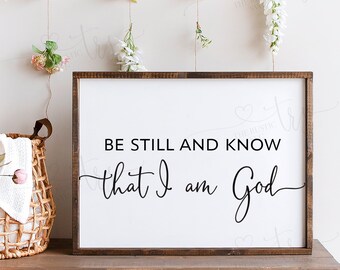 Psalm 46 10 Svg Christian Svg Religious Svg Be Still and - Etsy