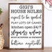 Gigi's House Rules Svg Gigi's House Rules Sign Gigi - Etsy