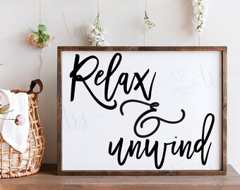 Relax and Unwind - Etsy