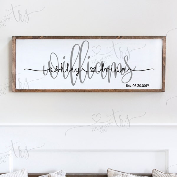 Established Wedding Sign Svg - Etsy