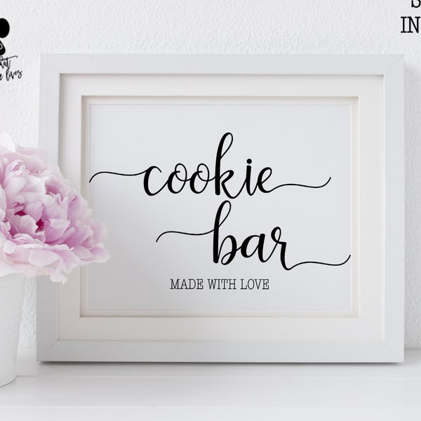 Cookie Bar Signs - Etsy