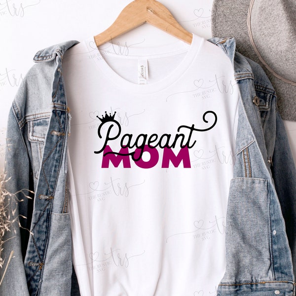 Pageant Mom Svg - Etsy