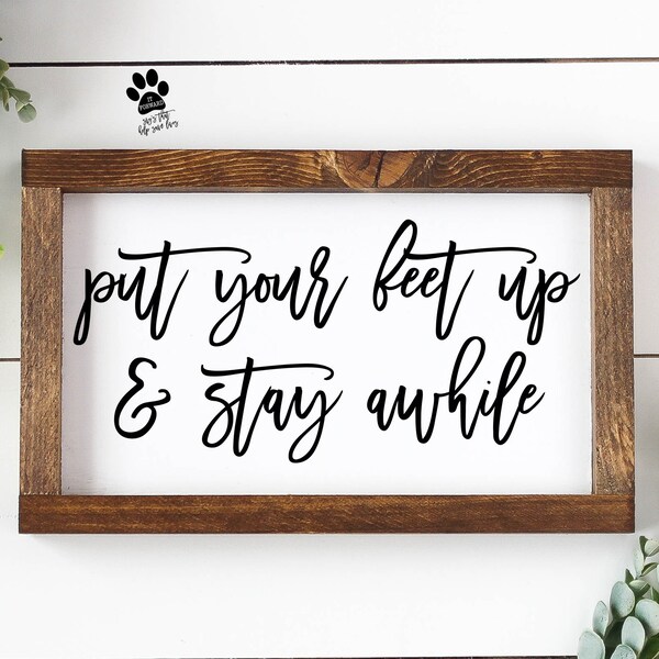 Put Your Feet Up - Etsy