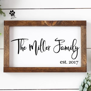 Established Sign, Last Name Svg, Family Name Svg, Family Name Sign ...