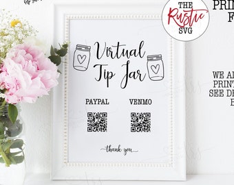 Virtual Tip Jar Svg - Etsy