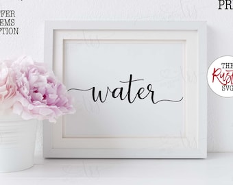Wedding Water Sign | Etsy
