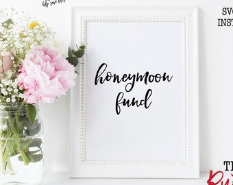 Wedding Fund Svg | Etsy