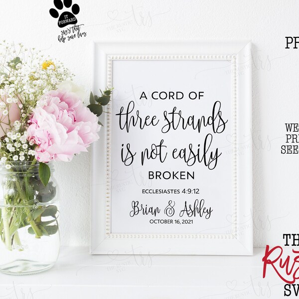 Three Strands Svg - Etsy