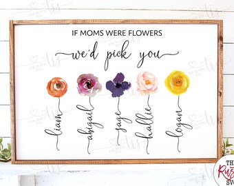 If Moms Were Flowers - Etsy