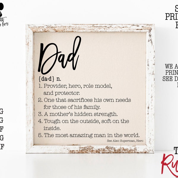Dad Sign - Etsy