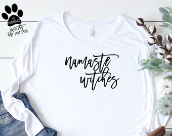 Namaste Witches Svg - Etsy