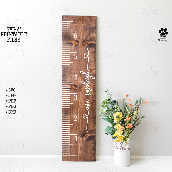 Growth Chart Svg - Etsy