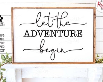 Let the Adventure Begin - Etsy