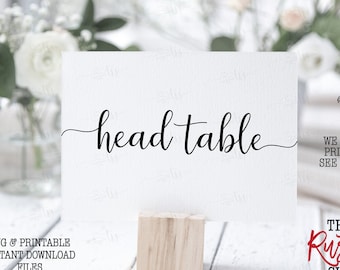 Head Wedding Table - Etsy