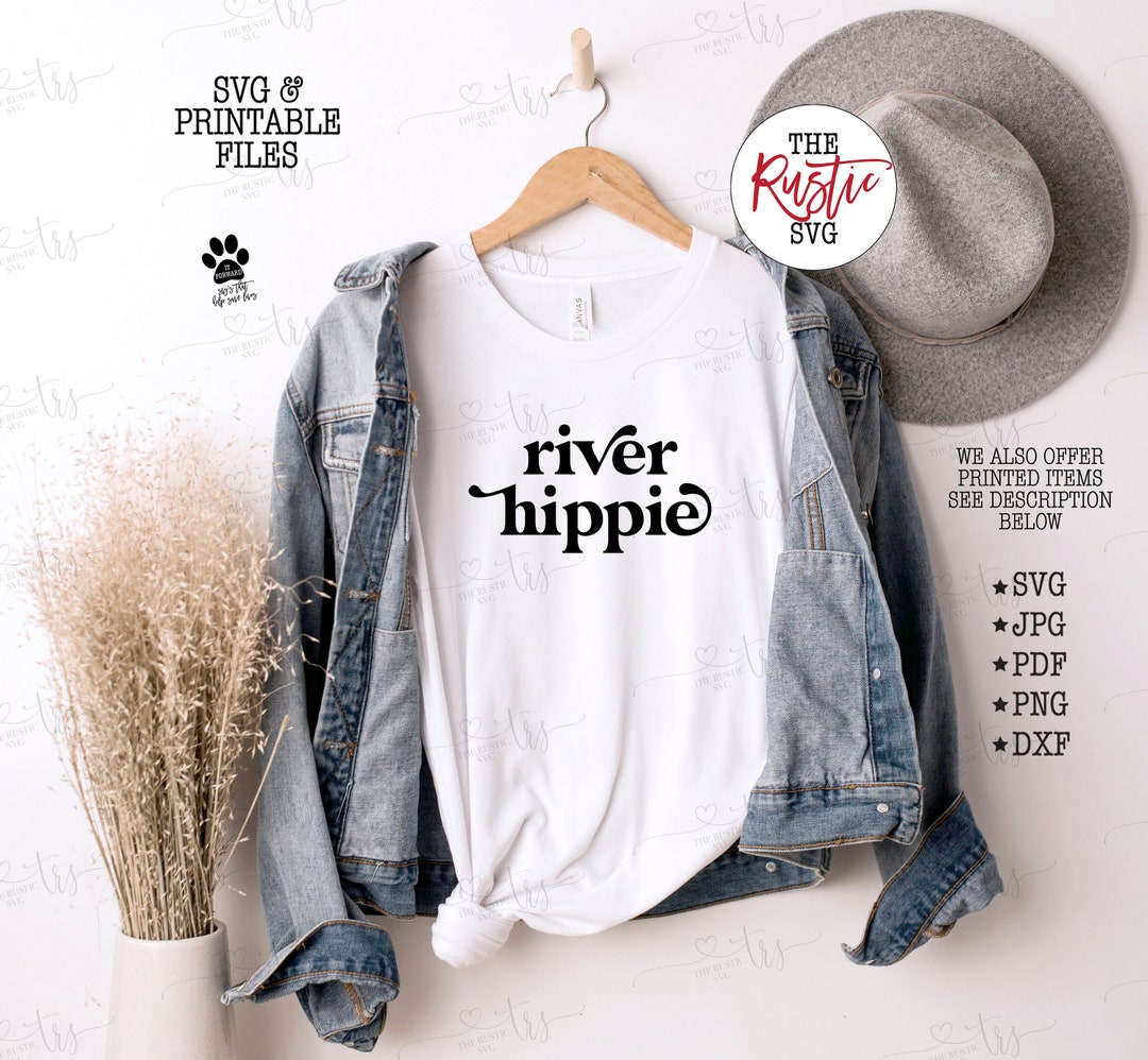 River Hippie, River Hippie Svg, Hippie Svg, River Svg, River Hippie ...