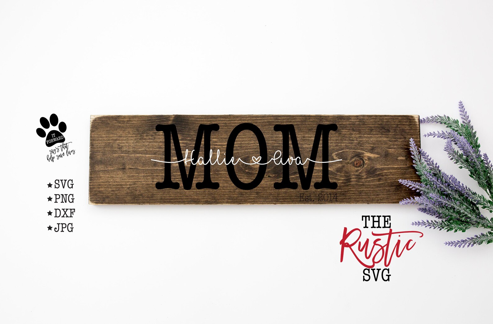 Custom Mom Svg Custom Mom Sign Custom Established Sign - Etsy