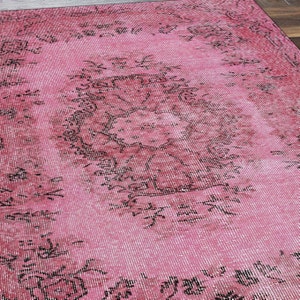 Pink Rugs, Turkish Rugs 6x9, Pink Area Rug, Rugs 4x6, Cotton Rug ...