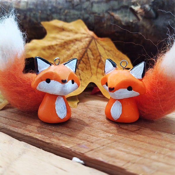 Polymer Clay Fox - Etsy UK