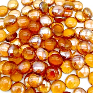 500g Glass Nuggets Transparent Glass Pebbles Decoration Glass Beads ...