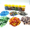 200 Pieces of Glass Nuggets Round Decorative Glass Gems 10mm ,12mm ...
