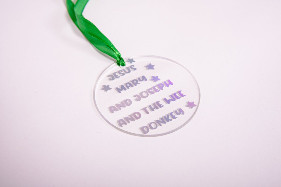 Jesus, Mary and Joseph and the Wee Donkey - Etsy UK