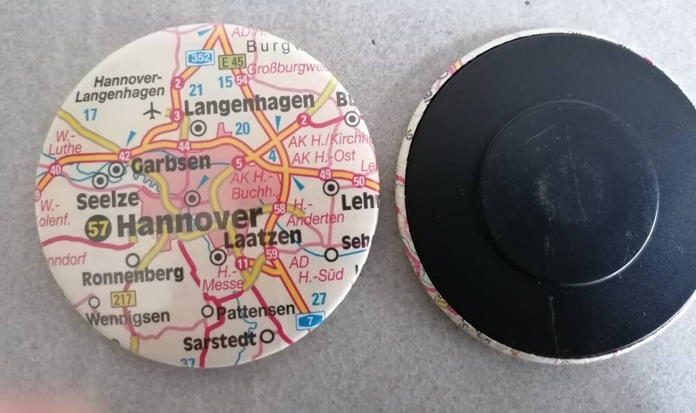 Magnet Map Button Bavaria Saxony - Etsy