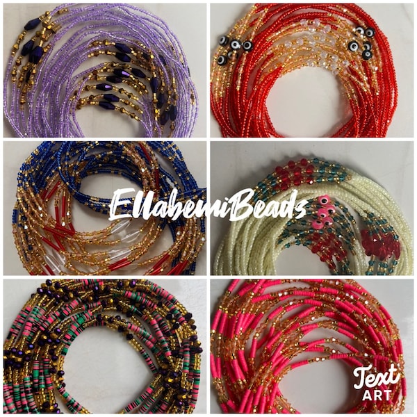 African Waist Beads - Etsy