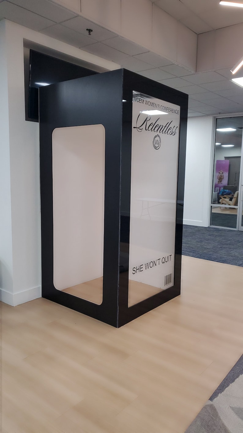 LUXURY High Gloss Wood Frame Wedding /event Photobooth - Etsy
