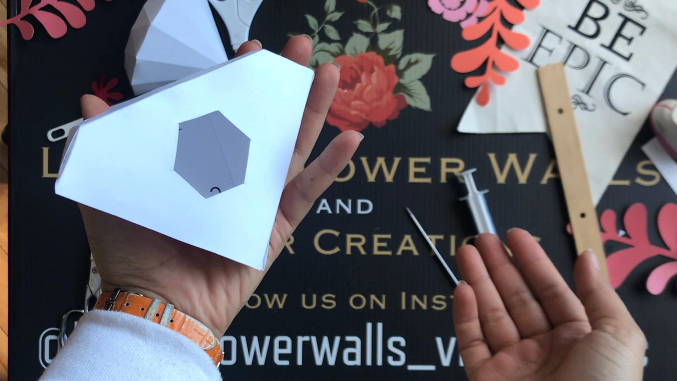 Papercraft Diamond, 3D Paper Model. Build Your Own Low Poly Paper ...