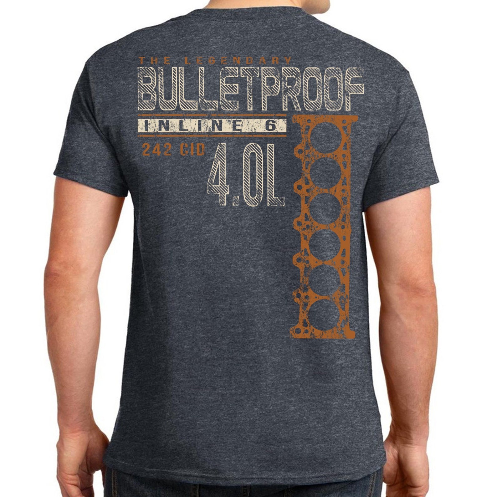 Bulletproof Straight 6 T-shirt - Etsy