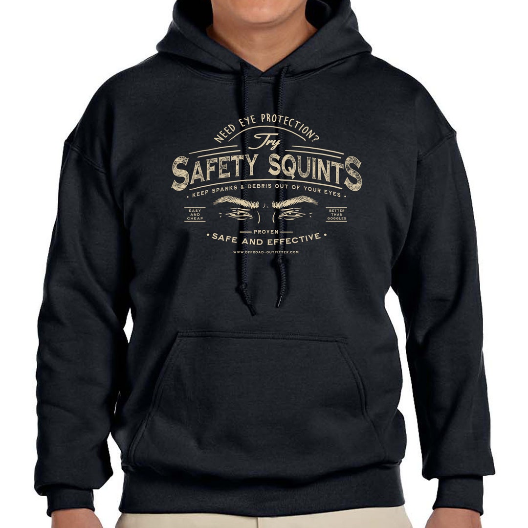 Safety Squints Pullover Hoodie - Etsy