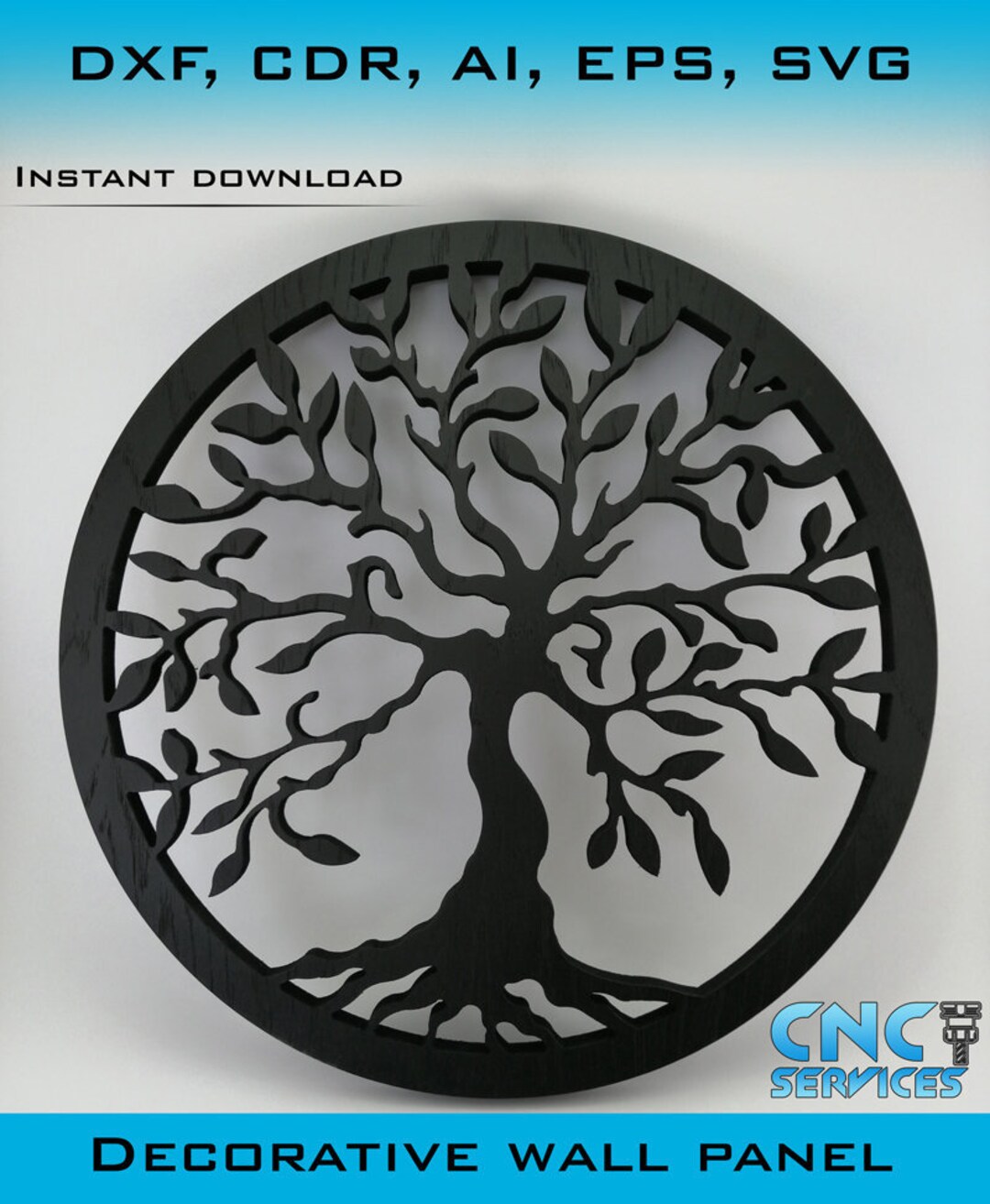 Decorative Wall Panels Vector File , CNC, Laser, Plasma Drawing ...