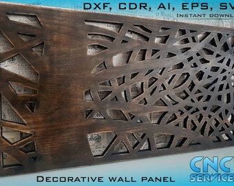 Decorative Wall Panels Vector File , CNC, Laser, Plasma Drawing ...