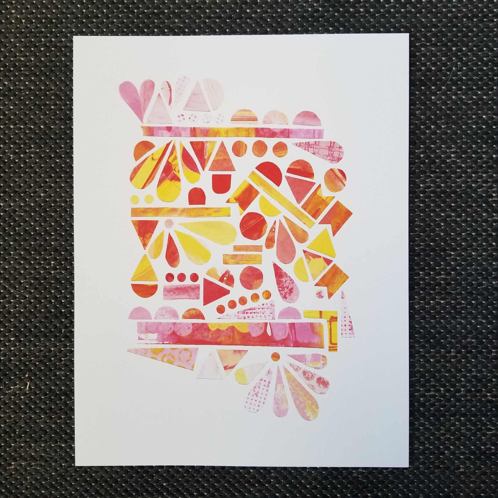 Pink and Yellow Collage Wall Art, Nursery Art, Girls Room Printable ...