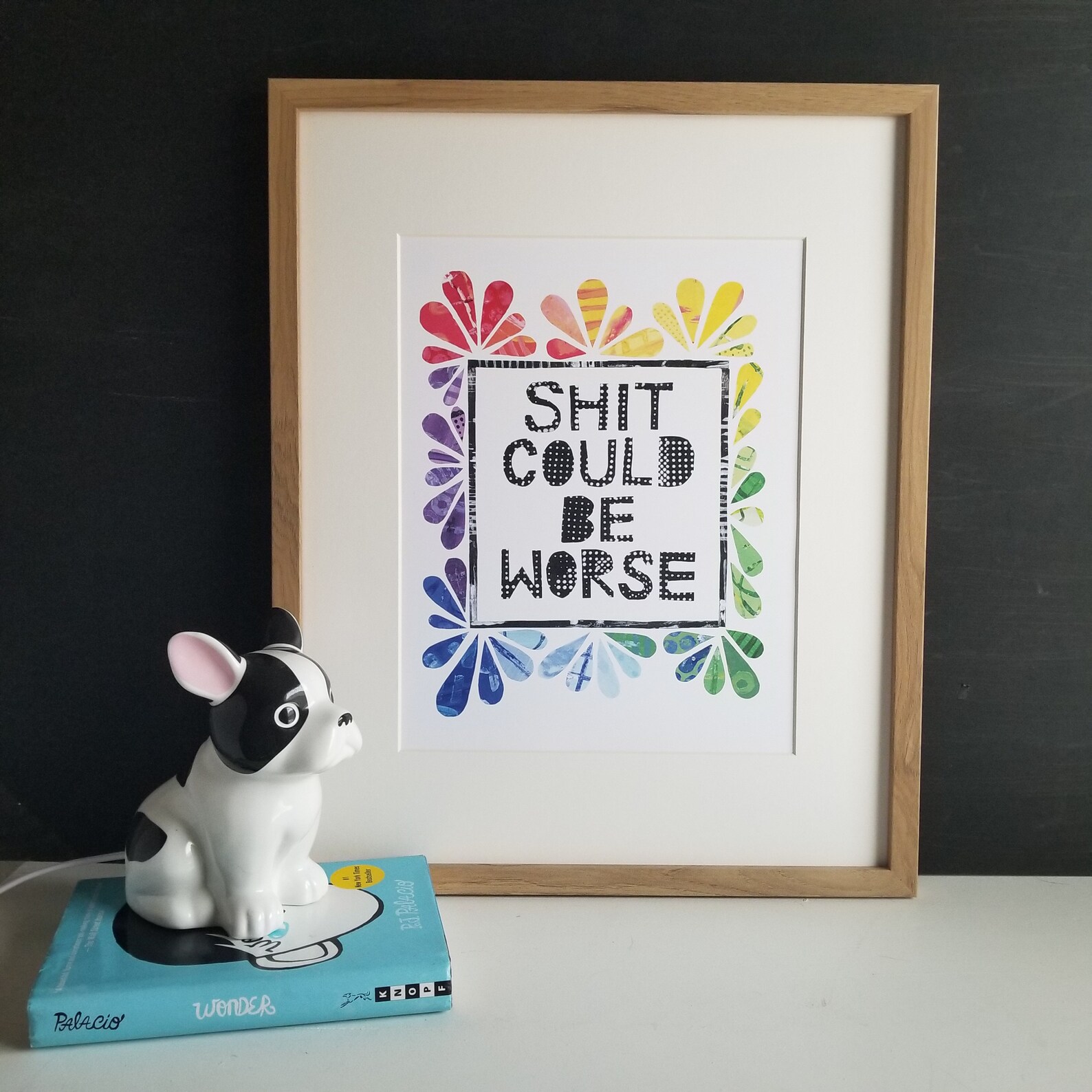 Shit Could Be Worse Printable Sarcastic Print Funny Art | Etsy