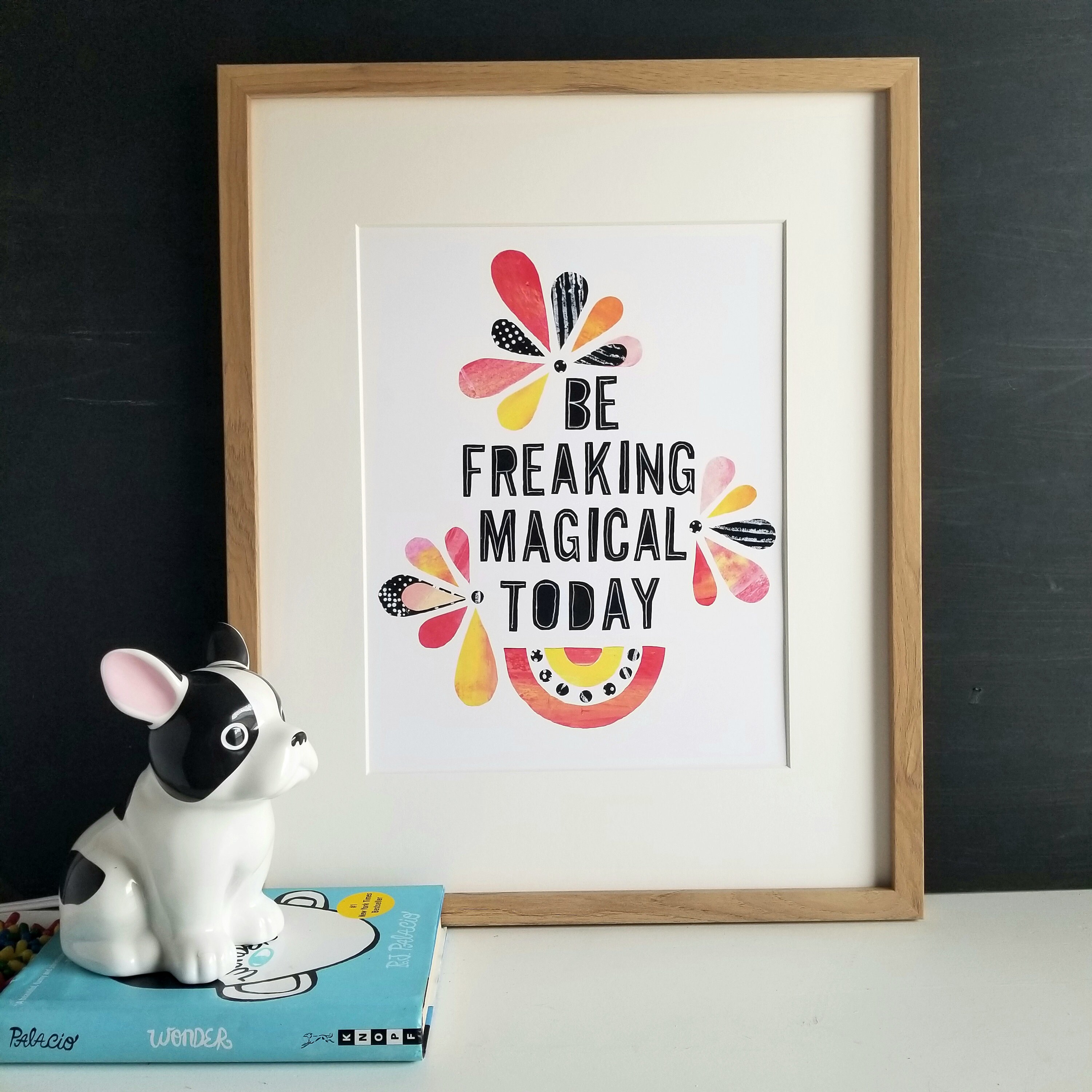 Be Magical Wall Art, Wall Art, Playroom Printable, Girls Room Decor ...