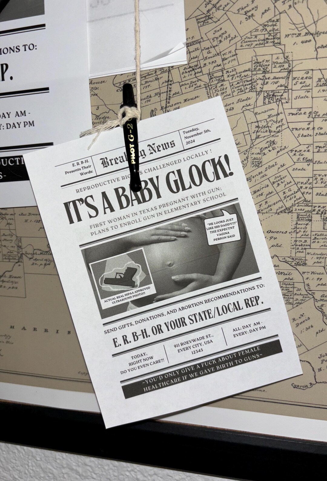 Petty Polling Posters 'baby Glock!' - Etsy