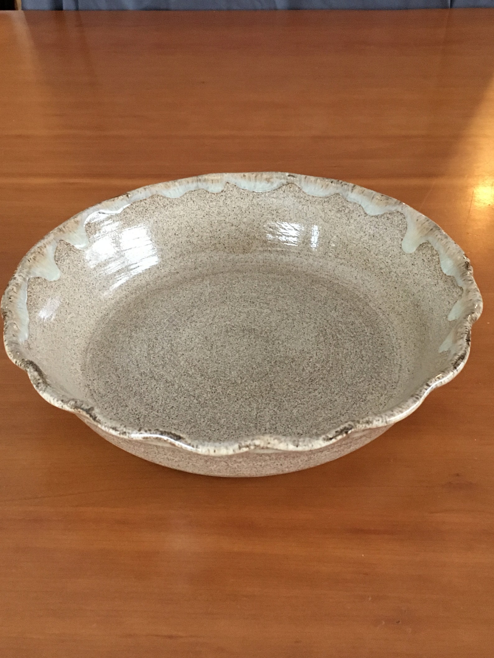 Pottery Pie Plate | Etsy