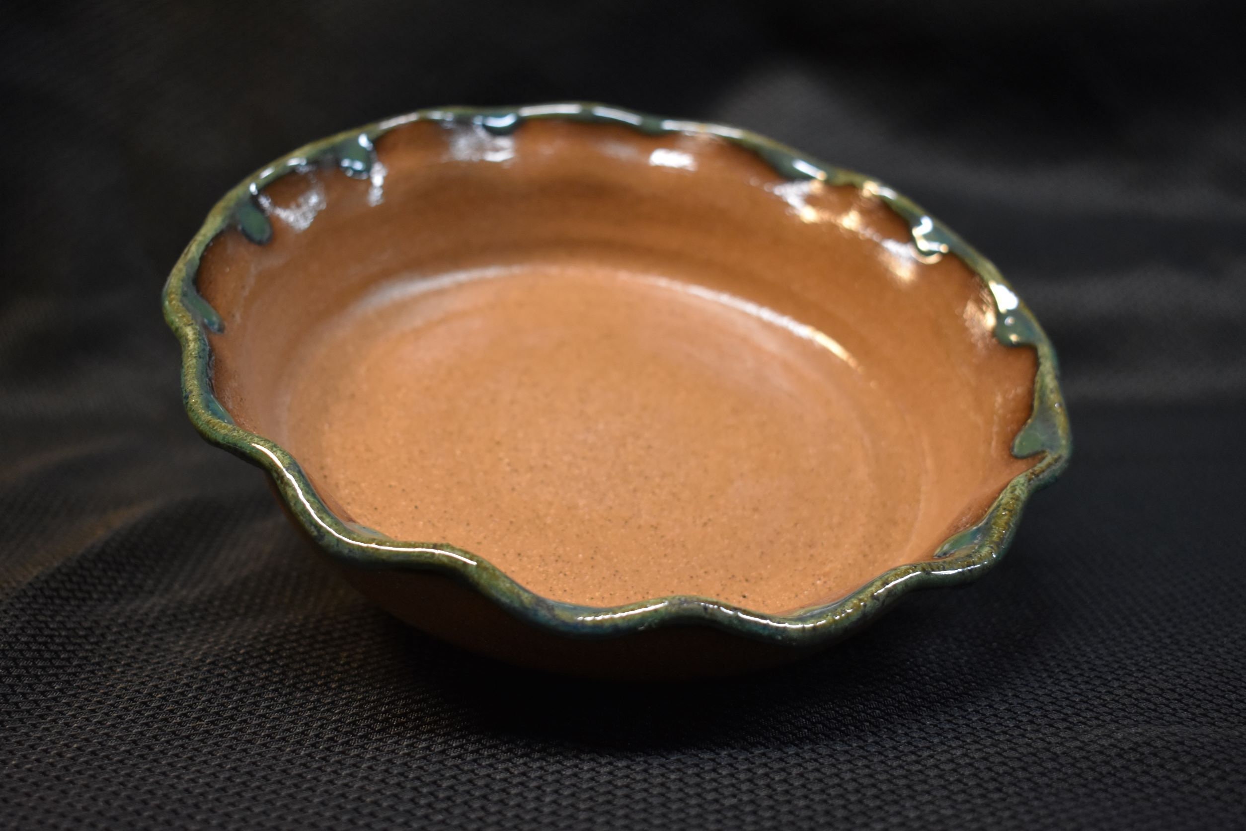 Pottery Pie Plate - Etsy