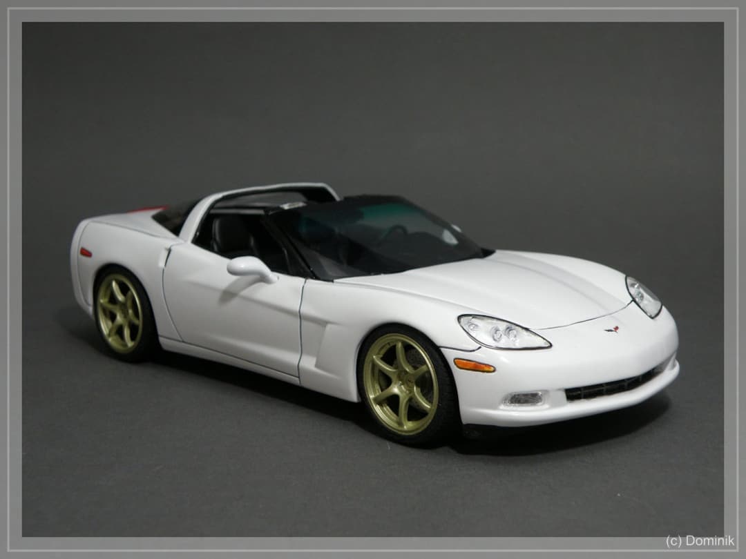 CHEVROLET CORVETTE C6 - 1/25 Scale Built, Handcraft, One-off, Custom ...