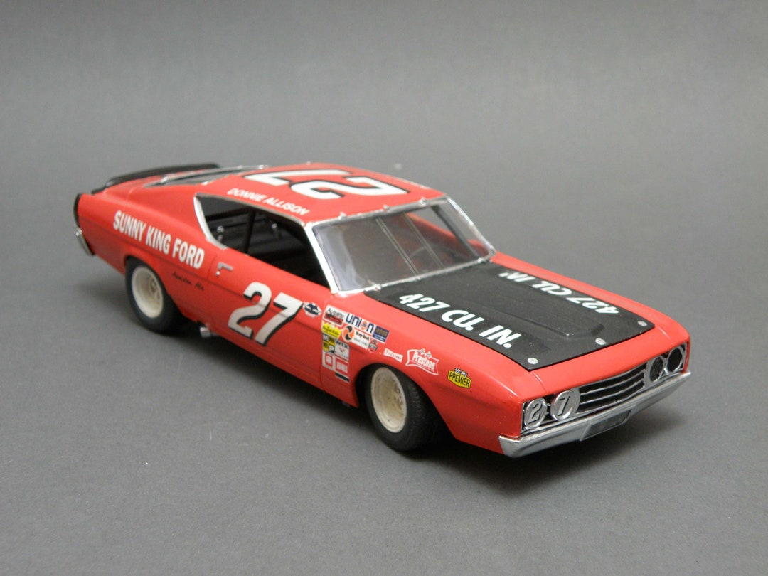 Donnie Allison Torino Talladega - 1/25 Scale Built, Handcrafted, Unique ...