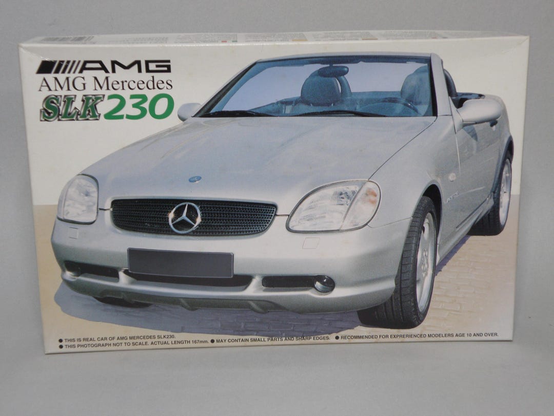 AMG MERCEDES_BENZ SLK 230 Unbuilt Kit Scale 1/25 1/24 Kit, Model Car ...