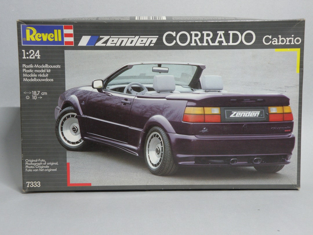 ZENDER CORRADO Cabrio - Unbuilt Kit Scale 1/25 1/24 - Kit, Model Car ...