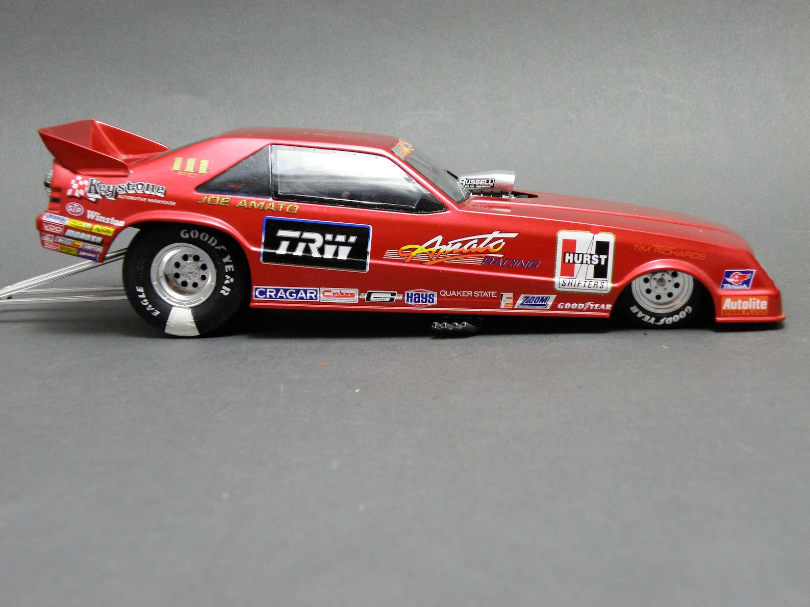 1/25 Scale Built JOE AMATO TRW Mustang Handmade Unique - Etsy