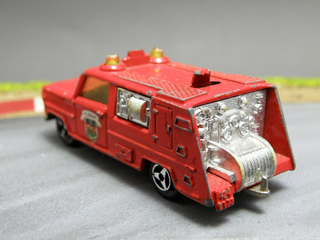 Vintage DODGE FIRE BRIGADE (majorette No. 204) - Majorette, Car ...