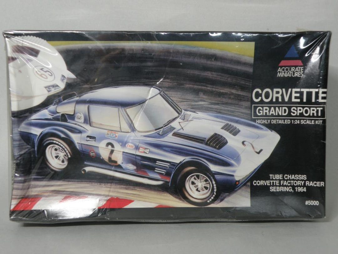 Accurate Miniatures Corvette Grand Sport Sebring 1964 - Unbuilt Kit ...