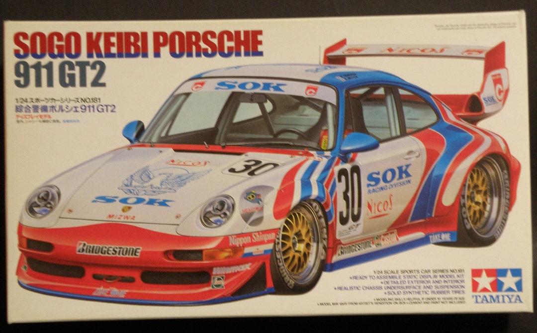 SOGO KEIBI Porsche 911 GT2 - Unbuilt Kit Scale 1/25 1/24 - RARE Kit ...