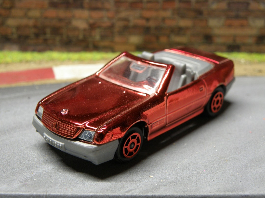 Vintage MERCEDES 500 SL Majorette Top Chrom Series no. 260 Roadster ...