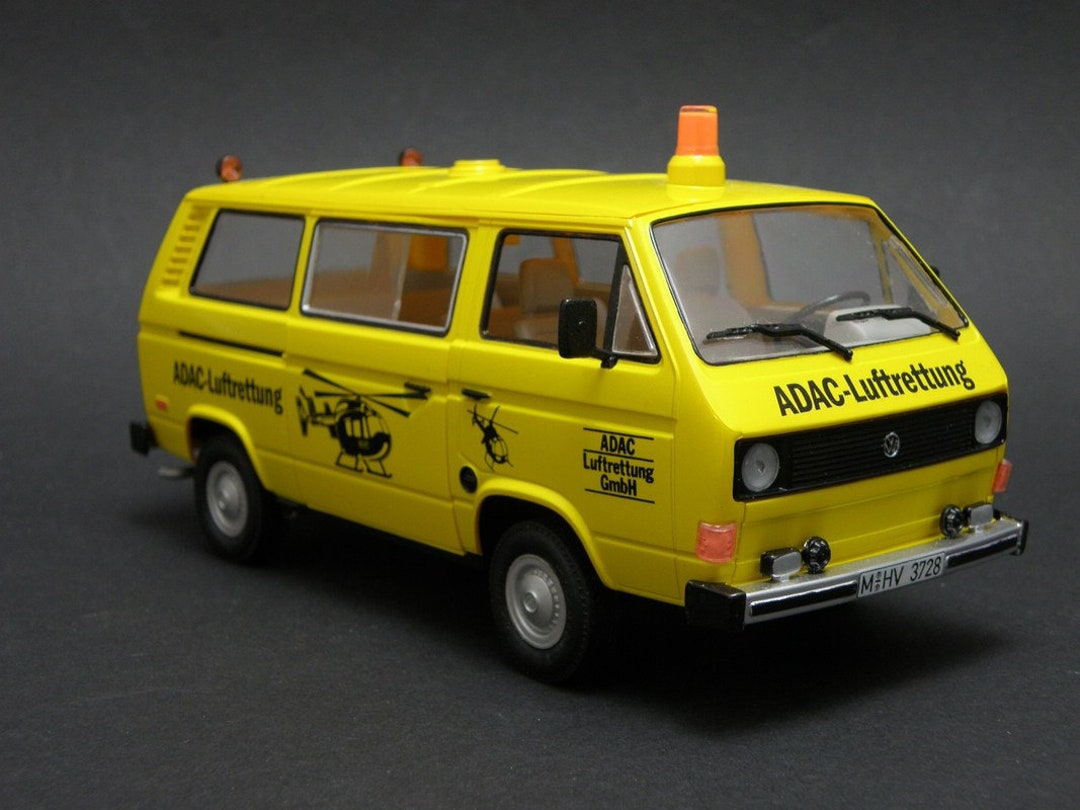 1/25 Scale Built VOLKSWAGEN ADAC Bus Handarbeit, Einzelstück, Custom ...